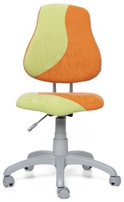 ALBA židle FUXO S-line Oranžová/zelená