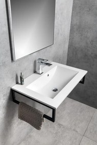 Sapho Yukon YU080 umyvadlo 80 x 45 cm litý mramor