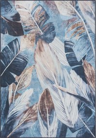 My Flair, Kusový koberec Isak CA30020 blau – na ven i na doma, 160x230, vícebarevná, chodba / předsíň