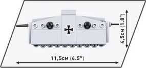 COBI 3094 Great War Sturmpanzerwagen A7V / 119 kostek / 1:72 / od 6 le