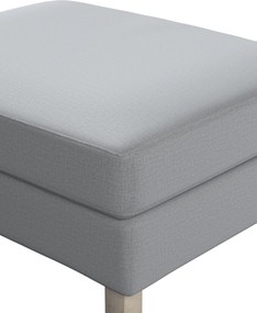Potah na podnožku IKEA Karlstad barva šedá látka sametová