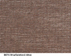 Jídelní set – stůl BRUNO a 6 židlí LAURA,  buk Látka: SH21 (Zdarma)