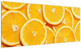 Plátky pomerančů - obraz (100x40cm)