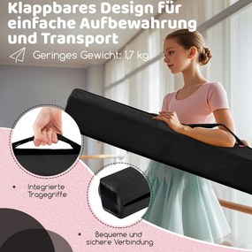 Costway Kladina gymnastická kladina 210 cm skládací gymnastická