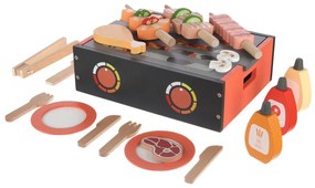 Zopa Dřevěný BBQ gril set