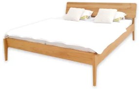 Designová postel Postelia ARONA Buk 160x200cm - dřevěná postel z masivu o šíři 4 cm