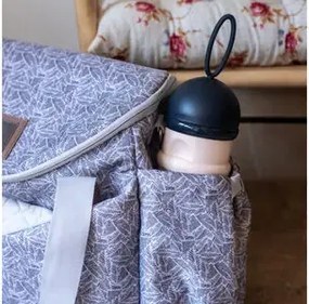 Beaba Sada kelímků na sušené mléko/svačinu tmavě modrá/šedá/růžová