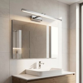 Toolight Rea, Koupelnové nástěnné LED svítidlo APP1859-1W 80 cm Chrome, OSW-66012