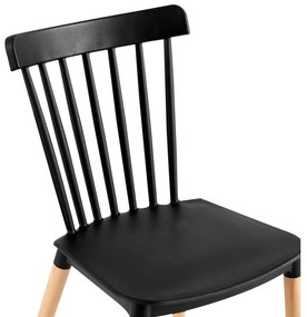 Jídelní židle ZOSIMA Tempo Kondela Černá