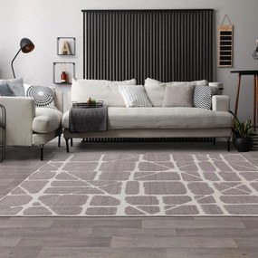Tribeca Design Kusový koberec Stooges Method Grey Rozměry: 160x230 cm