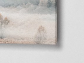 Liox OBRAZ MLHA NA ZALESNĚNÉ KRAJINĚ Rozměr: 75 x 50 cm