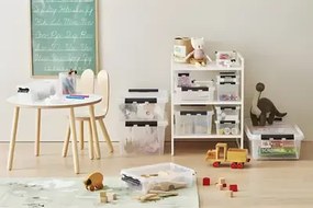 SMARTSTORE Úložný box Classic 4 průhledná / 4 přihrádky / 3,5 l / 38x1