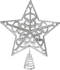 LED špice na stromeček – hvězda 28 cm
