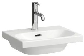 Laufen Lua - Umývátko nábytkové 45x35 cm, s přepadem, otvor pro baterii, bílá H8150810001041