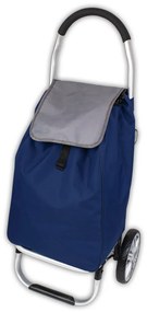 HomeLife Nákupní taška na kolečkách CARRY 53 litrů modrá