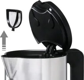 BOSCH TWK8613P stříbrno-černá / Rychlovarná konvice / 2400 W / 1.5l
