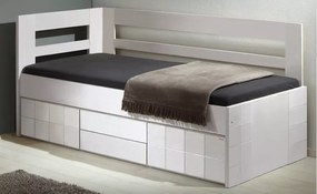 Gazel Dřevěná postel Hanny II. 200x120 Bílá