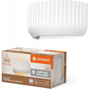Dekorativní nástěnná lampa Svítidlo na omítku E27 Bílý Decor Ledvance