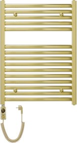 Mexen Helios, elektrické topné těleso 800 x 600 mm, 600 W, zlatá lesklá, W103-0800-600-2600-50