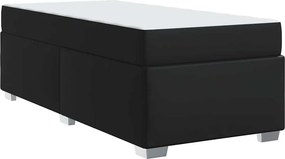 Rám postele Černá 90 x 200 cm PVC 3399222
