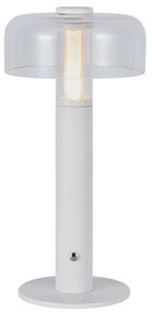 V-Tac LED Stmívatelná dobíjecí stolní lampa LED/1W/5V 3000K 1800 mAh bílá VT1328