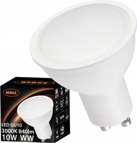 Sada 10x GU10 LED žárovek 10W - teplá bílá