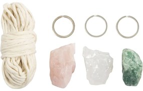 Creativ Company Kreativní sada Mini Craft Kit Macramé Key Rings