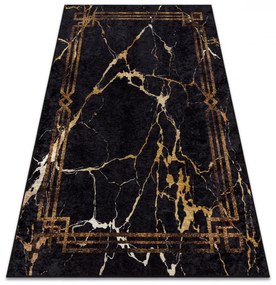 Kusový koberec Atohi černozlatý 140x190cm