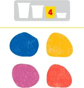 Hasbro Play-Doh 4ks kelímků metalické barvy / od 2 let