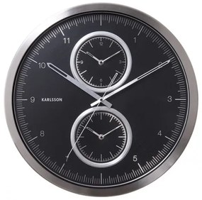 Designové nástěnné hodiny KA5508BK Karlssson 50cm