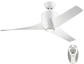 Elstead Kichler KLF-PHREE-56-WHT- LED Stmívatelný stropní ventilátor PHREE 10W/230V + DO KLF-PHREE-56-WHT