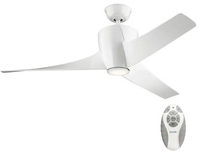 Elstead Kichler KLF-PHREE-56-WHT- LED Stmívatelný stropní ventilátor PHREE 10W/230V + DO ED0428