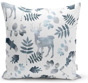 Sada 4 vánočních povlaků na polštář a běhounu na stůl Minimalist Cushion Covers Christmas Forest