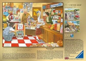 Ravensburger Puzzle Obchod na rohu ulice / 100 dílků / od 6 let