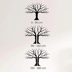 Minimalistický dřevěný Strom života | Moderní dekorace na zeď I SENTOP PR0174