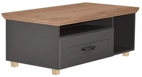 Konferenční stolek CONTEMPO - dub artisan/šedá
