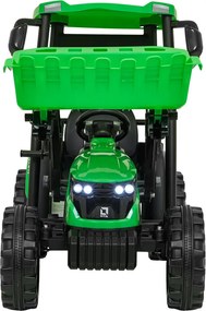 Ramiz MEGA traktor D68 s přívěsem zelený