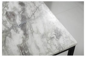 Massive home | Konferenční stolek ELEMENTS NOBLES 50 CM bílý mramor