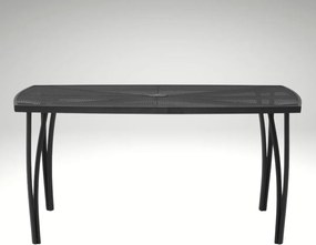 Vikio Zahradní kovový stůl 150x90cm V125C černá