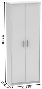 Kondela Kancelářská sestava, bílá, JOHAN 2 NEW