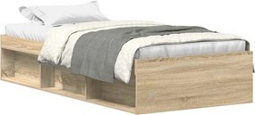 Rám postele dub sonoma 75 x 190 cm Small Single 3203847