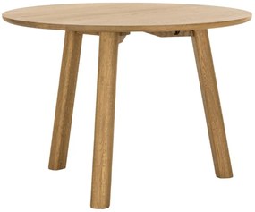 OnaDnes -20% Masivní dubový kulatý jídelní stůl Cioata Veneto 110 cm