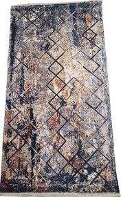 HU Vícebarevný moderní koberec Banco 1038-MULTI Rozměr: 60x110 cm