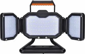 Solight WM-30W-RE LED reflektor / 30W / přenosný / nabíjecí / 3000lm