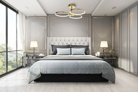 Toolight, LED stropní svítidlo + dálkové ovládání APP993-C, zlatá, OSW-08149