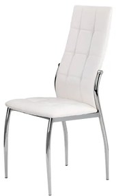 Sada 4 čalouněných židlí K209, Potah: PU ekokůže U-10 (popelavě šedá)