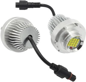 Led autožárovka uni led žárovky angel eyes 30w bmw 5 e60 e61 lci 2007-2010 halogen bílá ms-043231