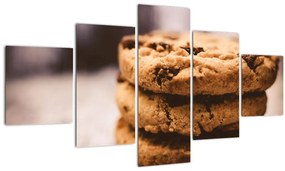 Obraz cookies sušenek (125x70 cm)