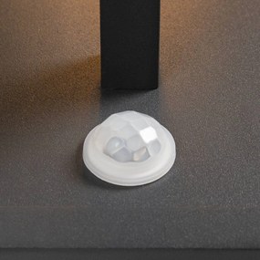 LA 1002402 QUADRULO SENSOR WL E27 venkovní nástěnné nástavbové svítidlo antracit, včetně senzoru - BIG WHITE (SLV)