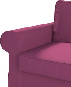 Potah na pohovku IKEA Backabro 2-místná, rozkládací barva růžová látka pletený vzor